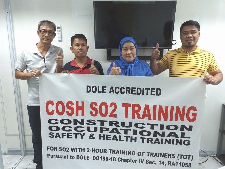 Cosh Training Quezon City Online Cosh Training Pampanga Dole Accredited ...